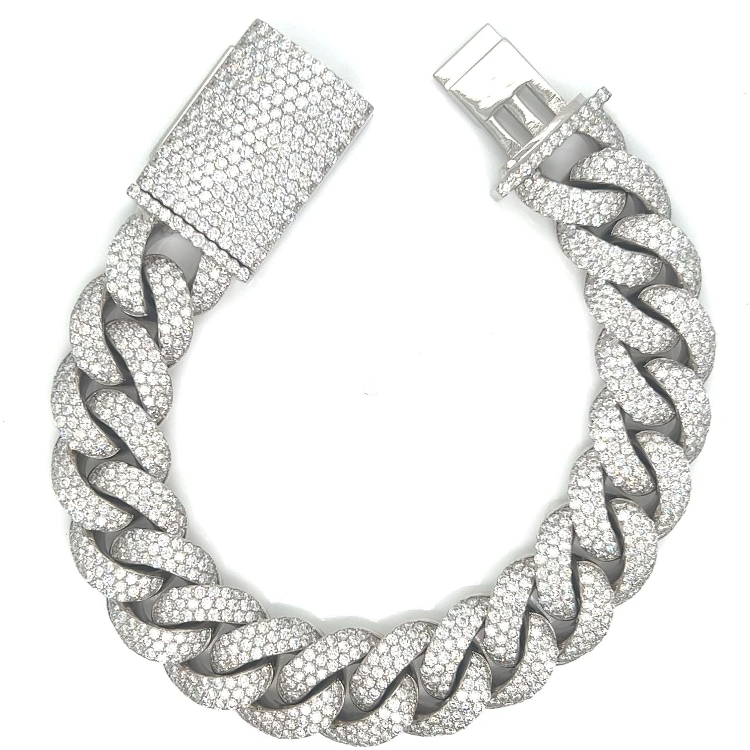 15mm miami cuban link bracelet store